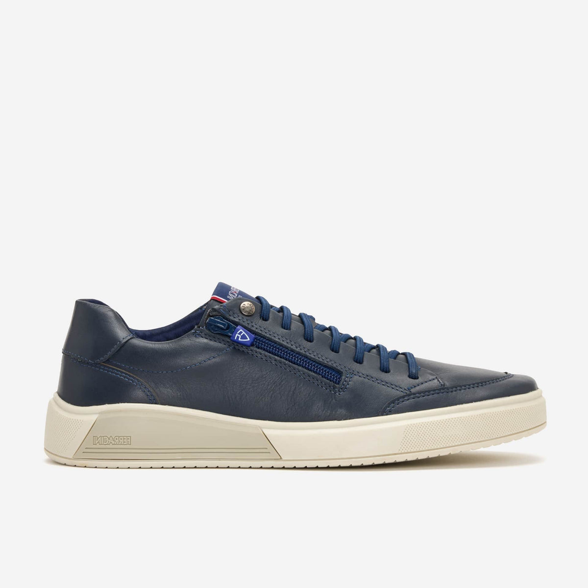Ferracini Wyatt Navy Sneaker - Men's Shoes at Menzclub