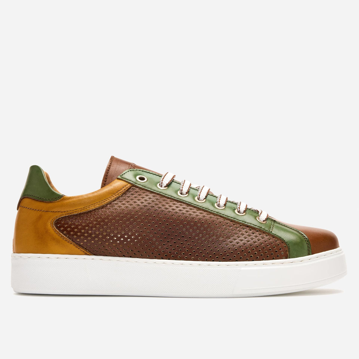 EXTON Crust Brown Sneaker - Men's Shoes at Menzclub