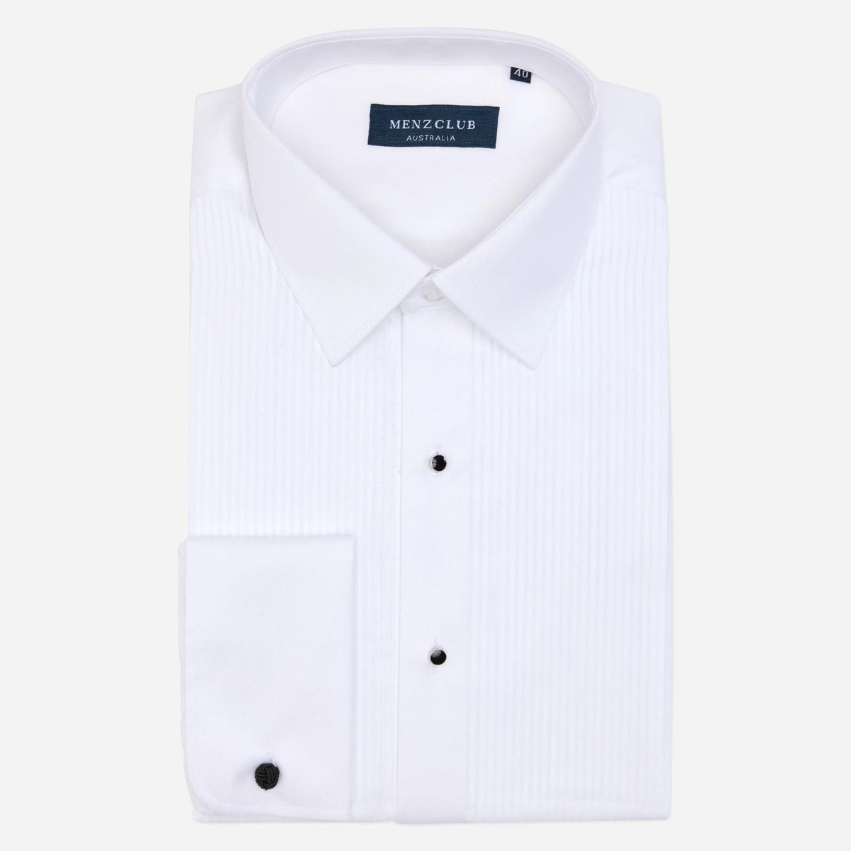 Pleated Dinner Formal Shirt - Men's Shirts at Menzclub