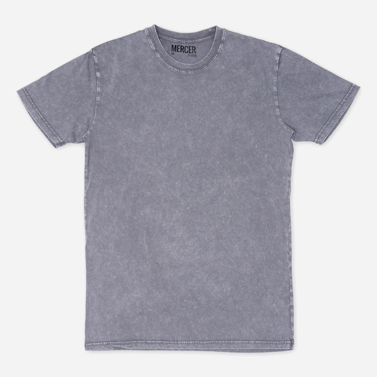 Stone Washed Grey Tee - Men's T-Shirts at Menzclub